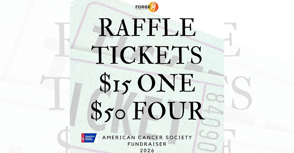 Raffle Drawing at 10pm Feb 7th | Forge Hot Yoga in Portland